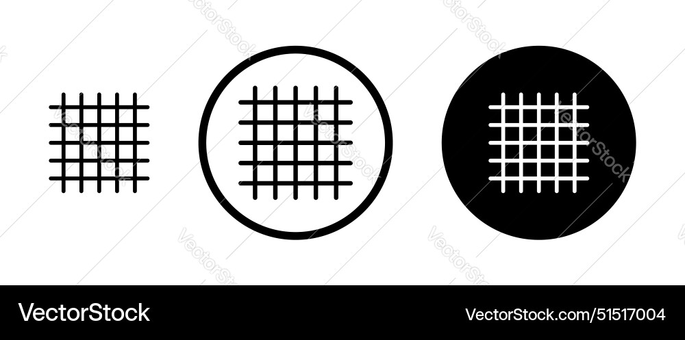 Grid icon Royalty Free Vector Image - VectorStock