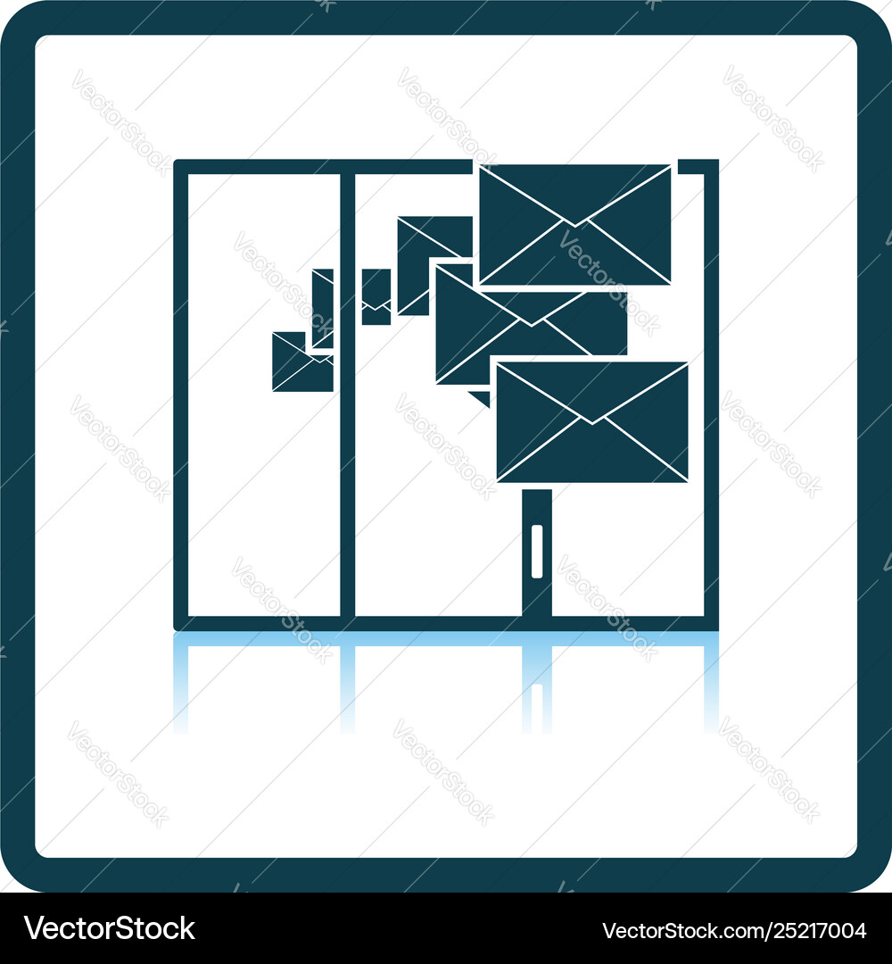 Posting Icon Lizenzfreies Vektorbild - VectorStock