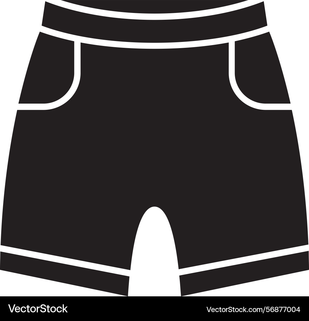 Shorts icon Royalty Free Vector Image - VectorStock