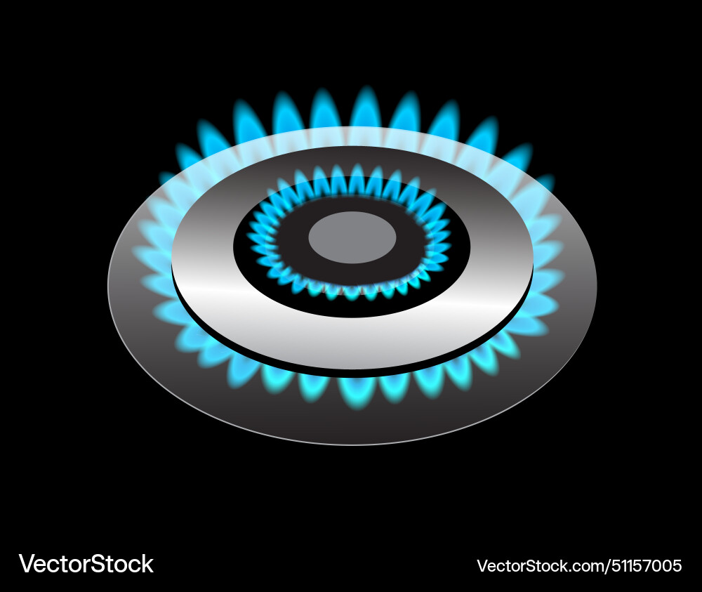 Gas light Royalty Free Vector Image - VectorStock