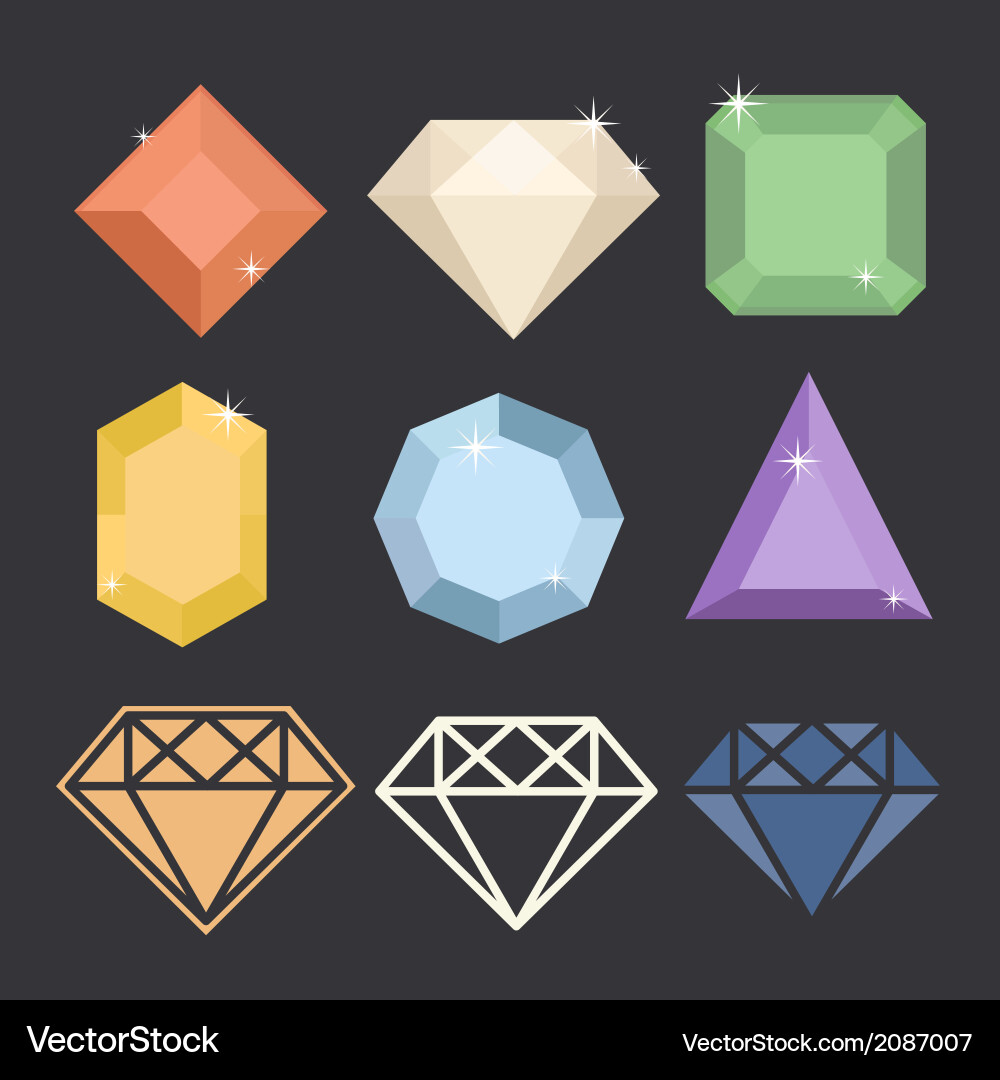 Diamond Royalty Free Vector Image - VectorStock