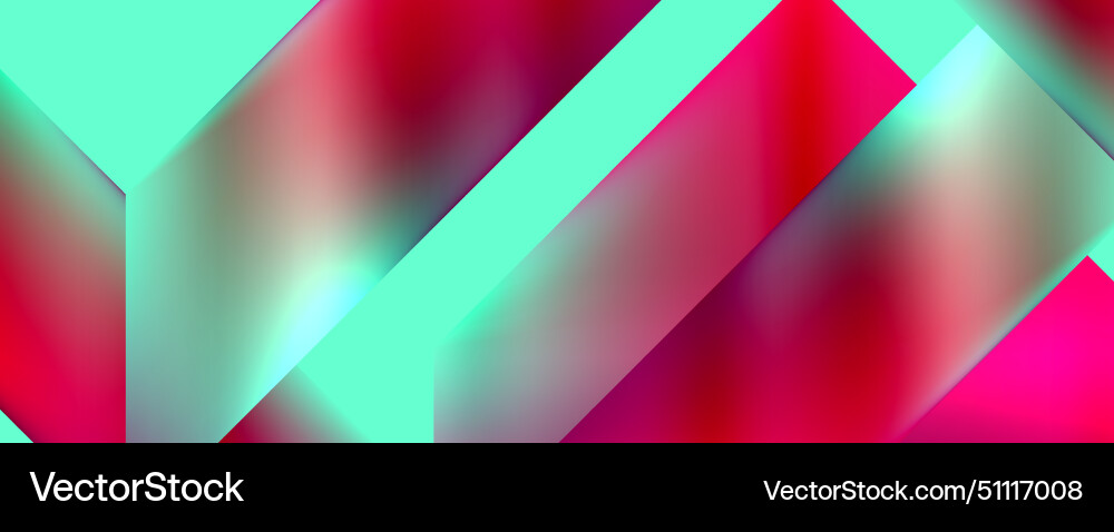 Vibrant red and blue lines on a deep Royalty Free Vector