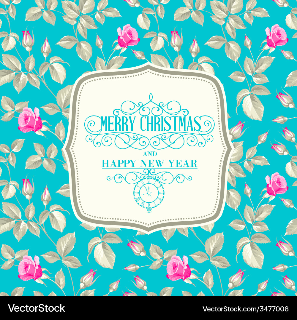 Vintage card Royalty Free Vector Image - VectorStock