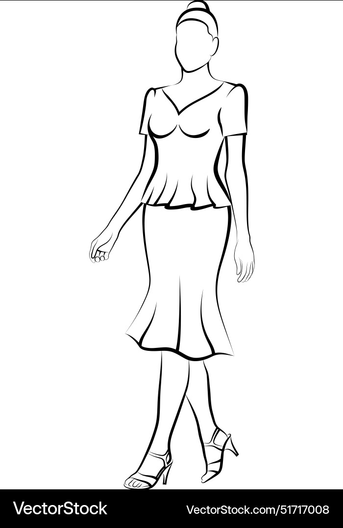 Woman Royalty Free Vector Image - VectorStock