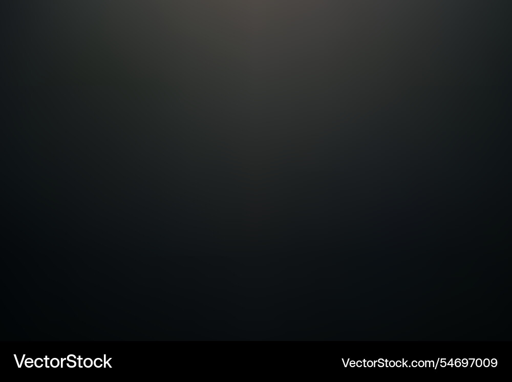 Dark gradient background with soft fading center Vector Image
