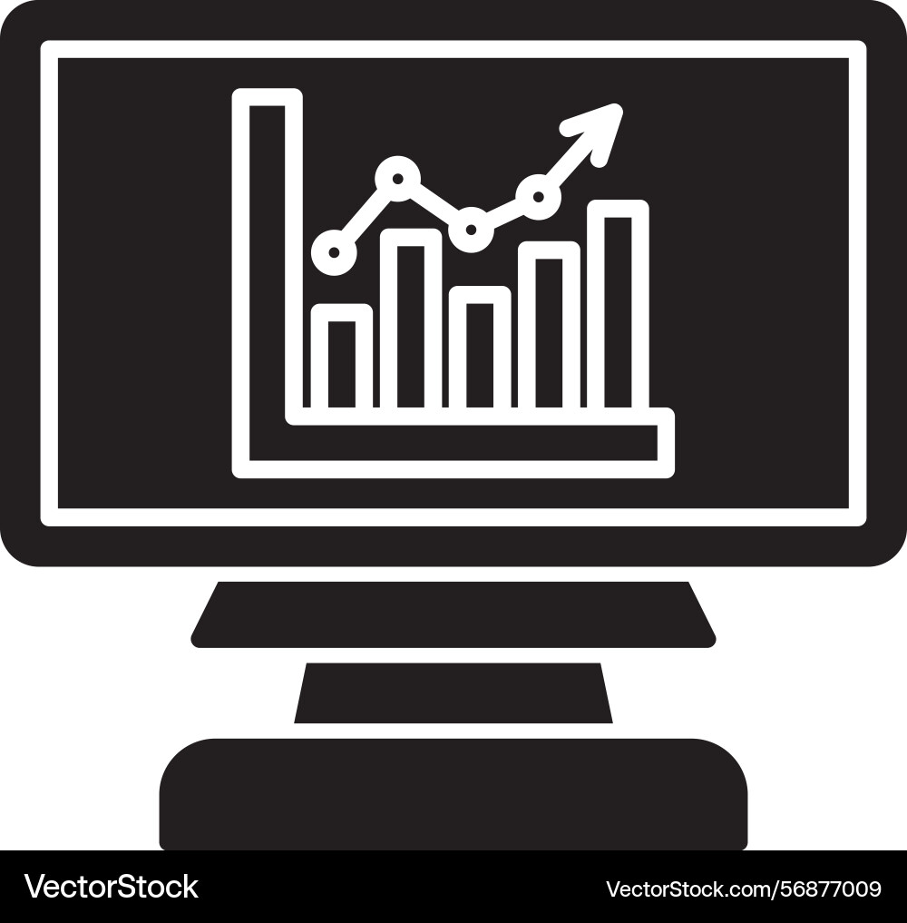 Statistics icon Royalty Free Vector Image - VectorStock