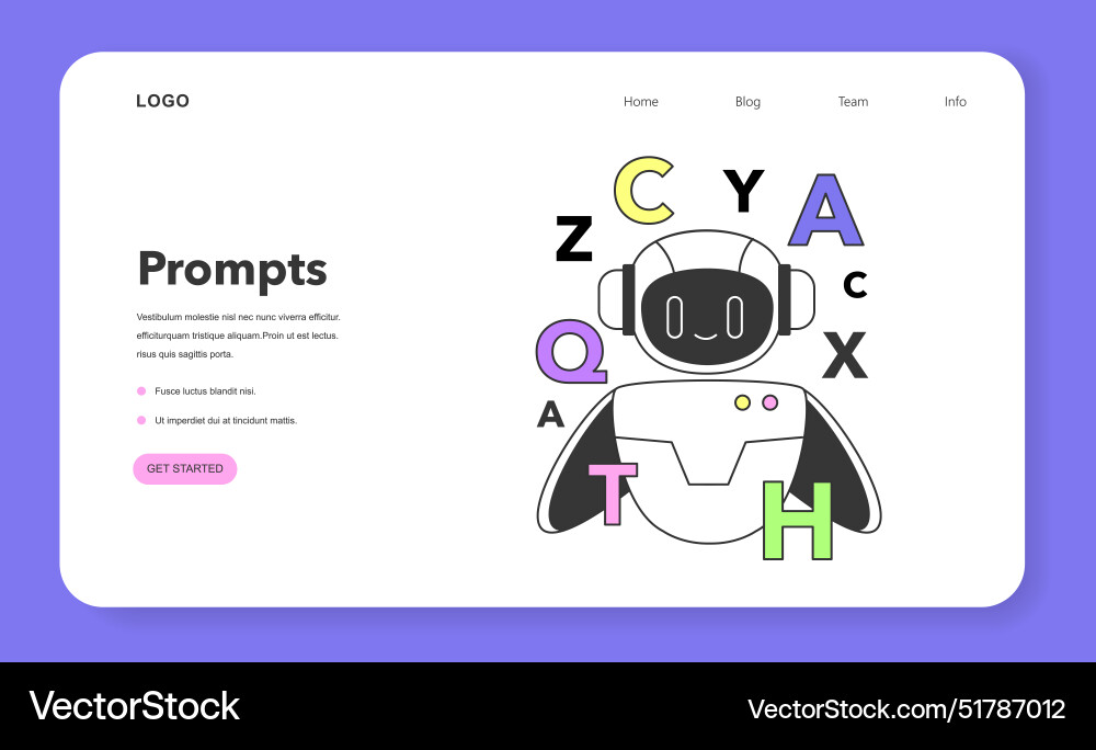 Prompt-engineering to a artificial neuron network Vector Image Prompt-engineering to a artificial neuron network Vector Image