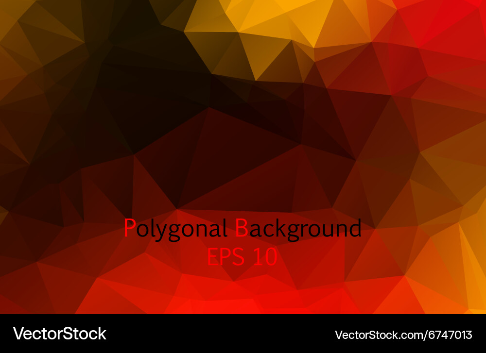 Geometric Polygonal Background – Free Vector | VectorStock