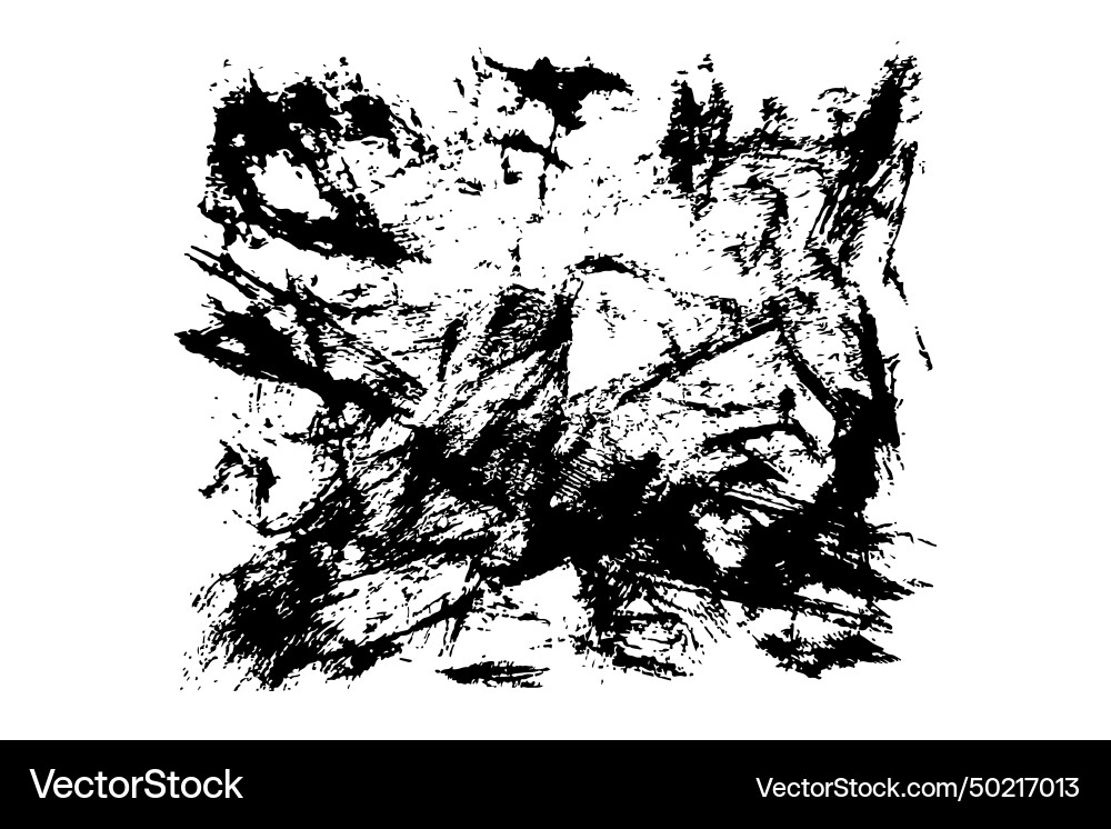 Grunge background distress square overlay Vector Image