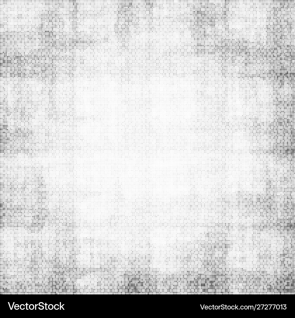 Worn Black Halftone Texture Royalty Free Vector Image