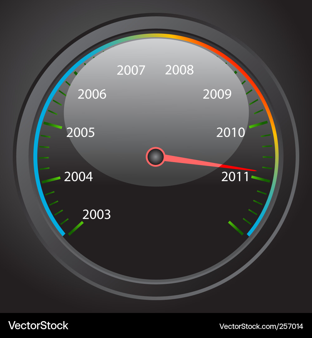 Speedometer Royalty Free Vector Image - VectorStock