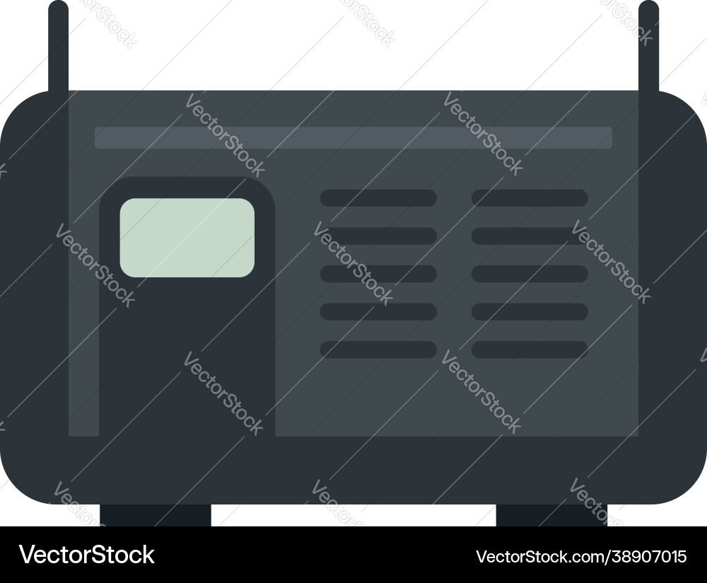 Electric welding icon flat isolated Royalty Free Vector
