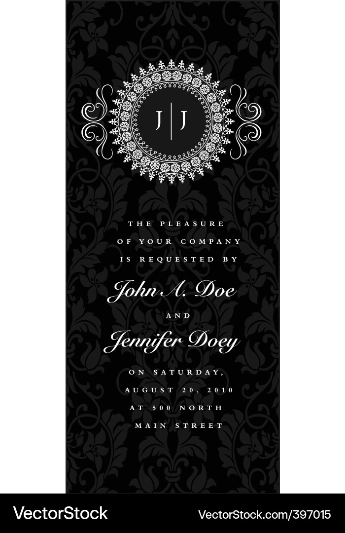 Fancy dinner Royalty Free Vector Image - VectorStock