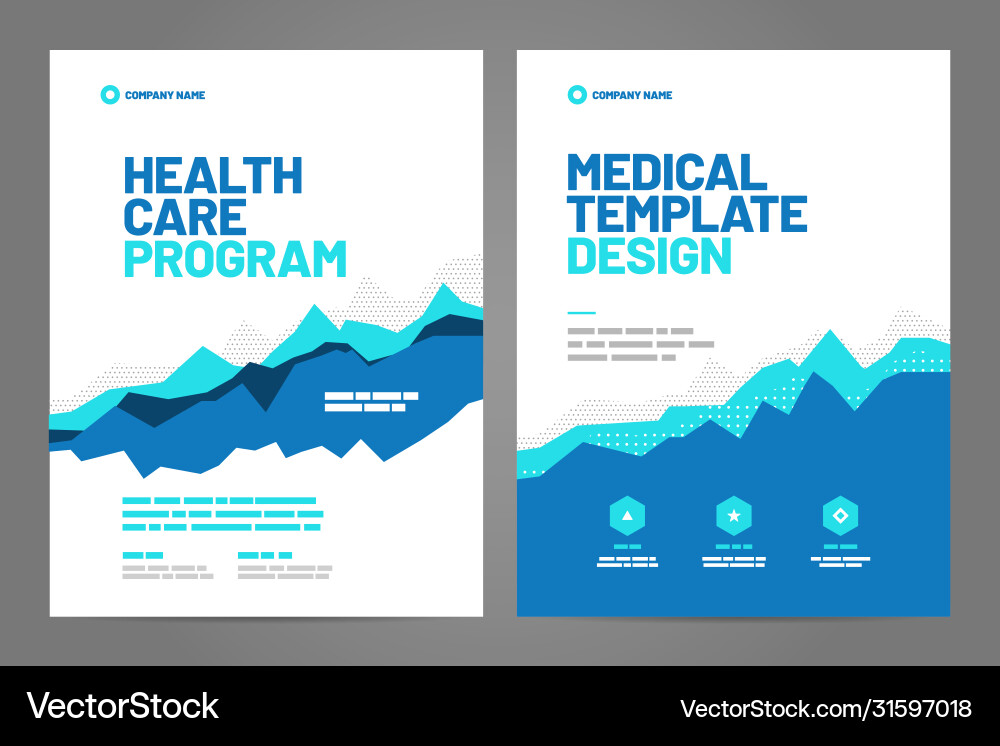 Layout template brochure background Royalty Free Vector