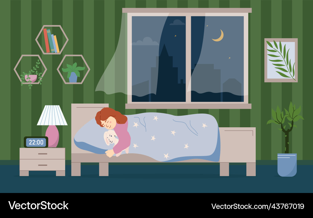 Good Evening Child Vector Images (over 320)