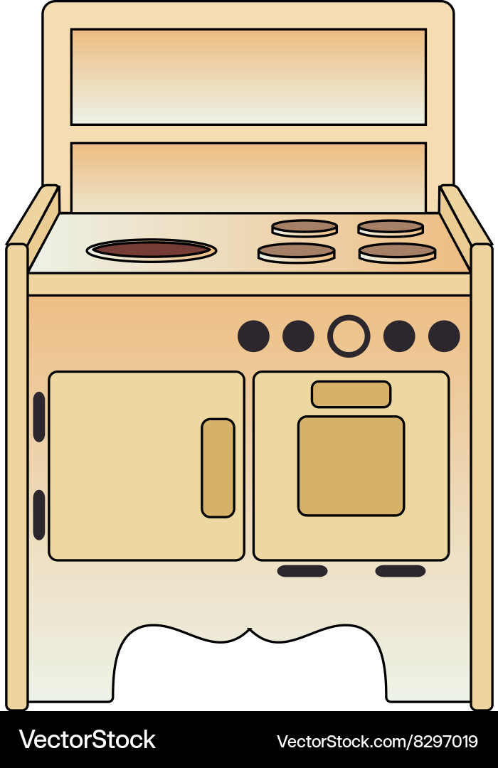 Cooker Royalty Free Vector Image - VectorStock