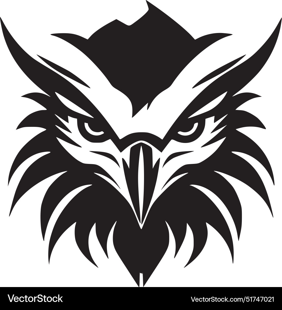 Falcon - high quality logo ideal for t-shirt Vector Image
