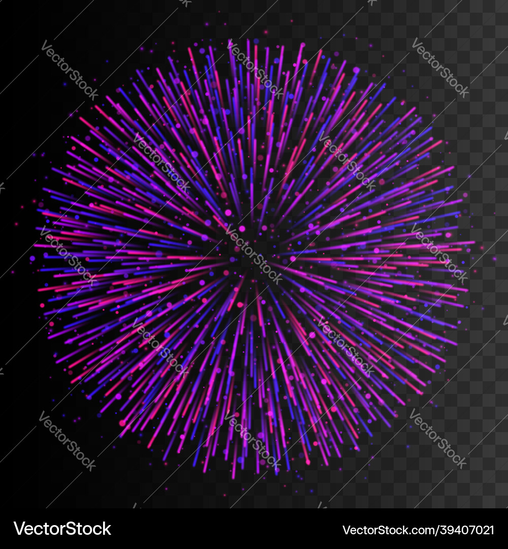 Transparent light effect radial lines Royalty Free Vector