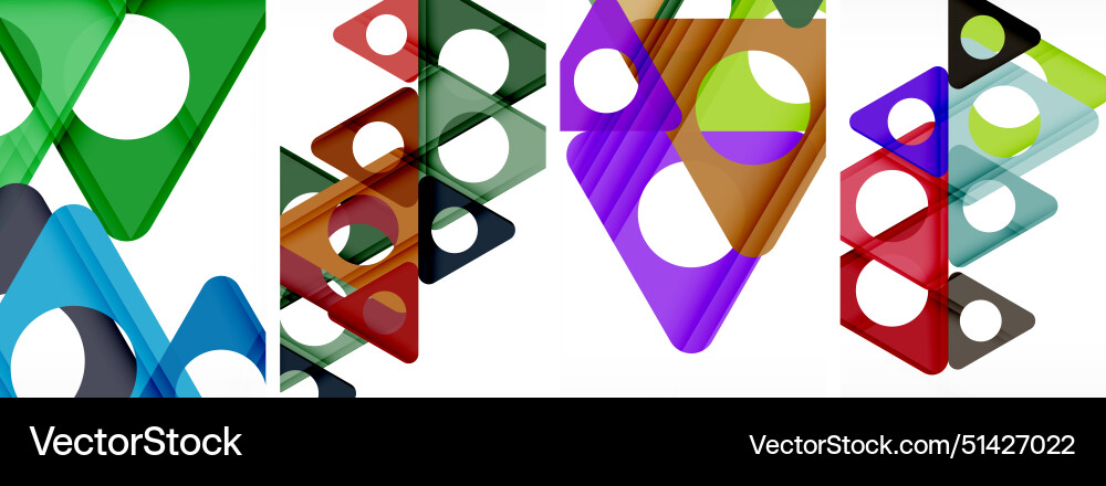 Abstract background set showcasing a dynamic Vector Image