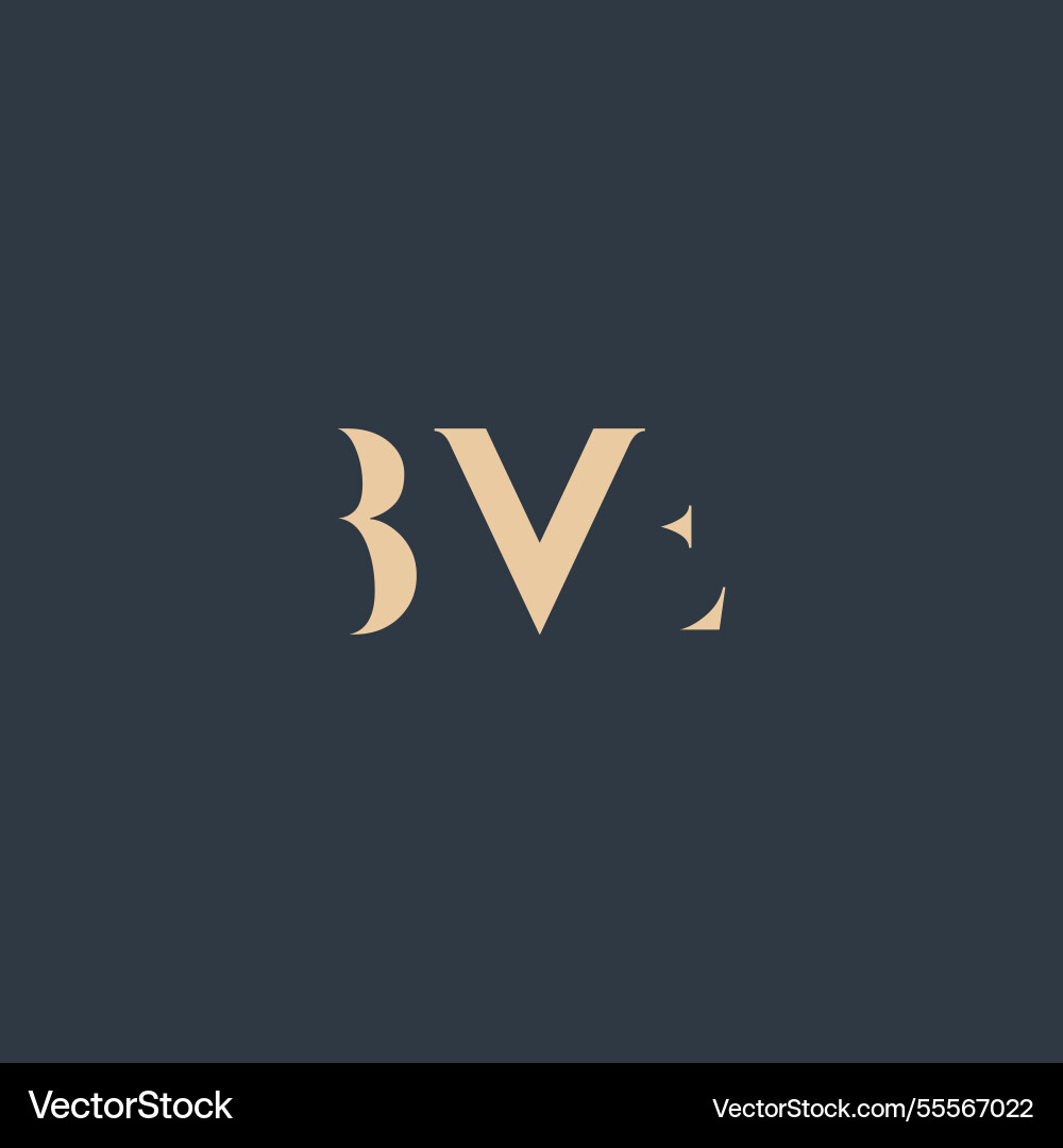 Bme abstract letter logo Royalty Free Vector Image