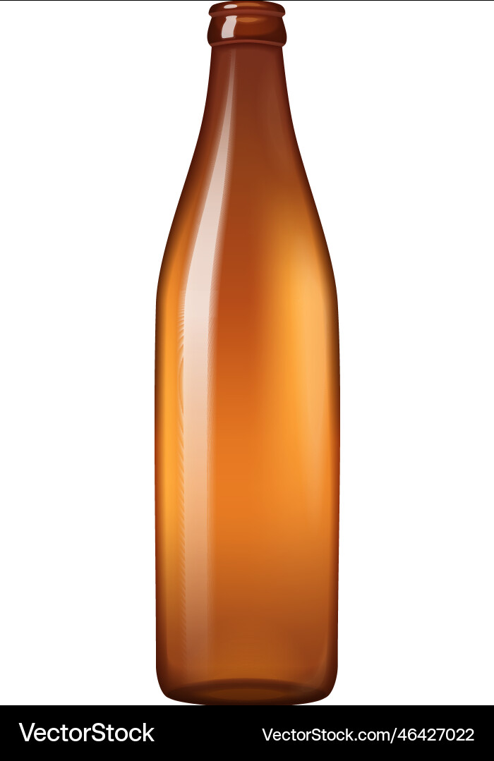 Bottle realistic Royalty Free Vector Image - VectorStock