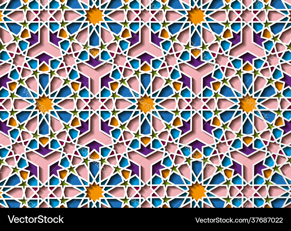 Intricate Islamic Pattern Royalty Free Vector Image