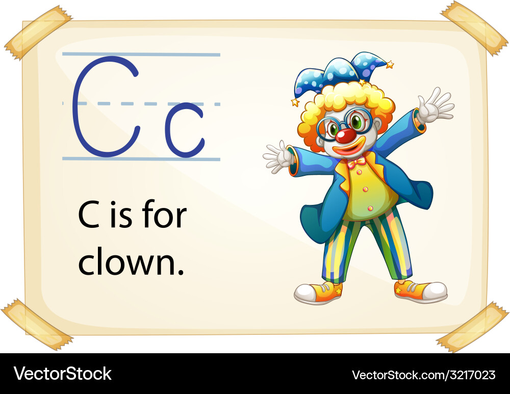 Alphabet c (3217023) – Royalty-Free Vector | VectorStock