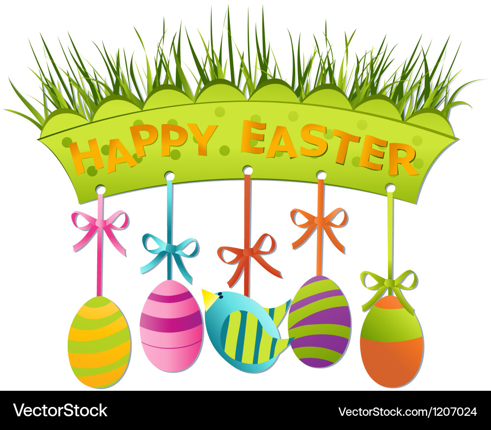Easter board Royalty Free Vector Image - VectorStock