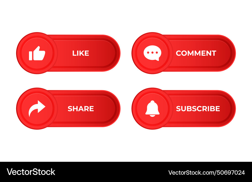 Youtube Subscribe Flat Button Cool Flat Subscribe Button