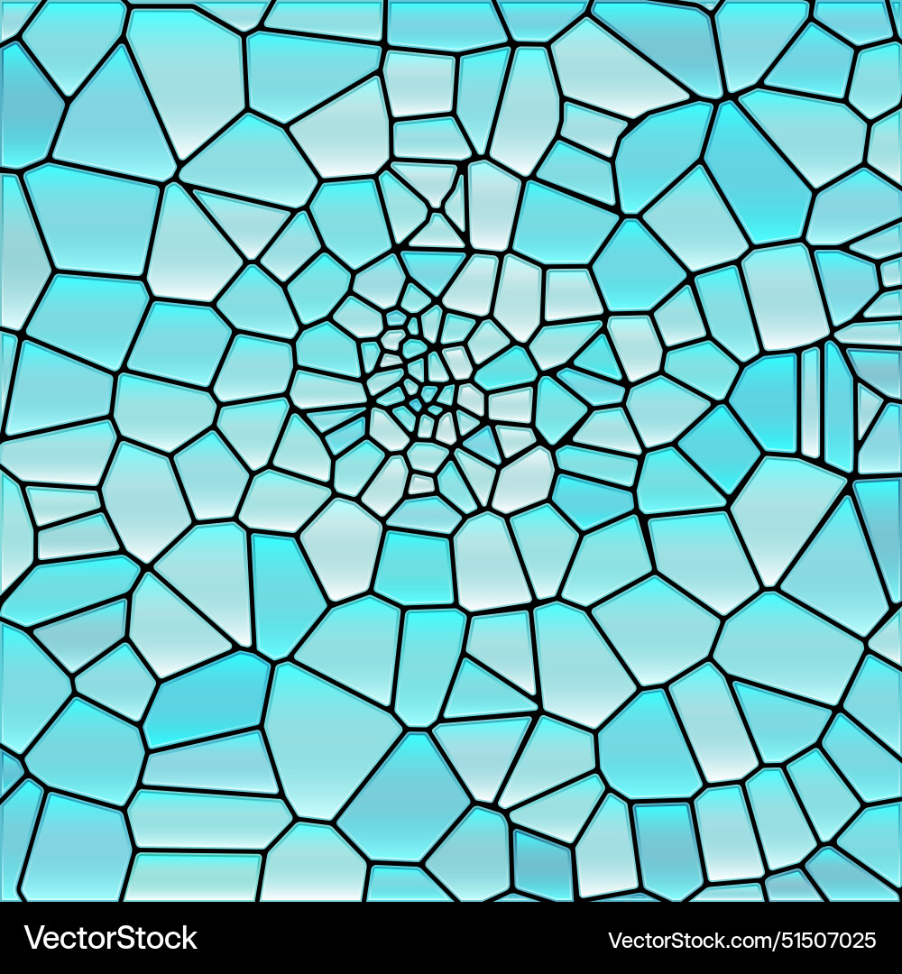 Abstract stained-glass mosaic background Vector Image