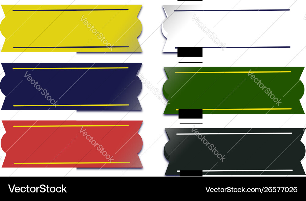 Labels Royalty Free Vector Image - VectorStock