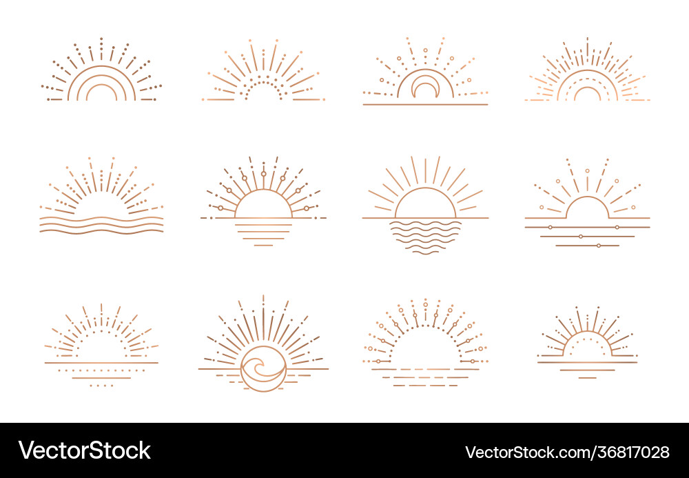 Sunset Outline Vector Images (über 17,000)