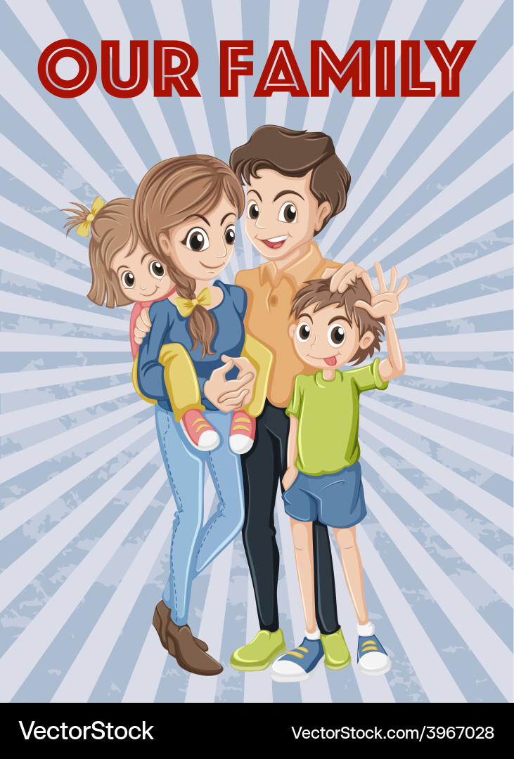 Family Royalty Free Vector Image - VectorStock
