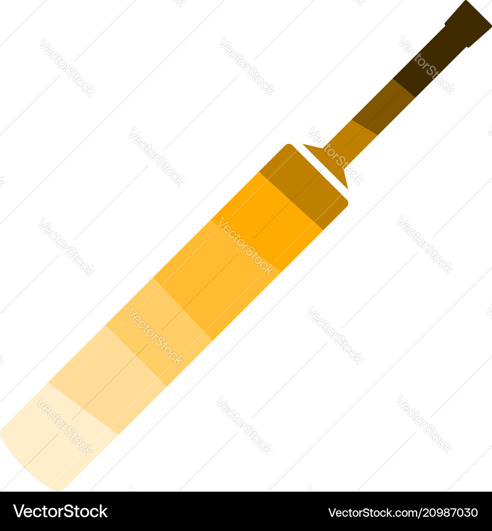 Cricket bat icon Royalty Free Vector Image - VectorStock