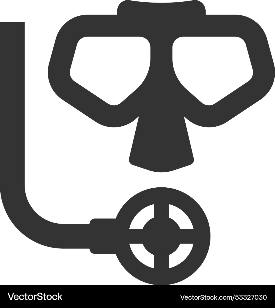 Scuba diving icon Royalty Free Vector Image - VectorStock