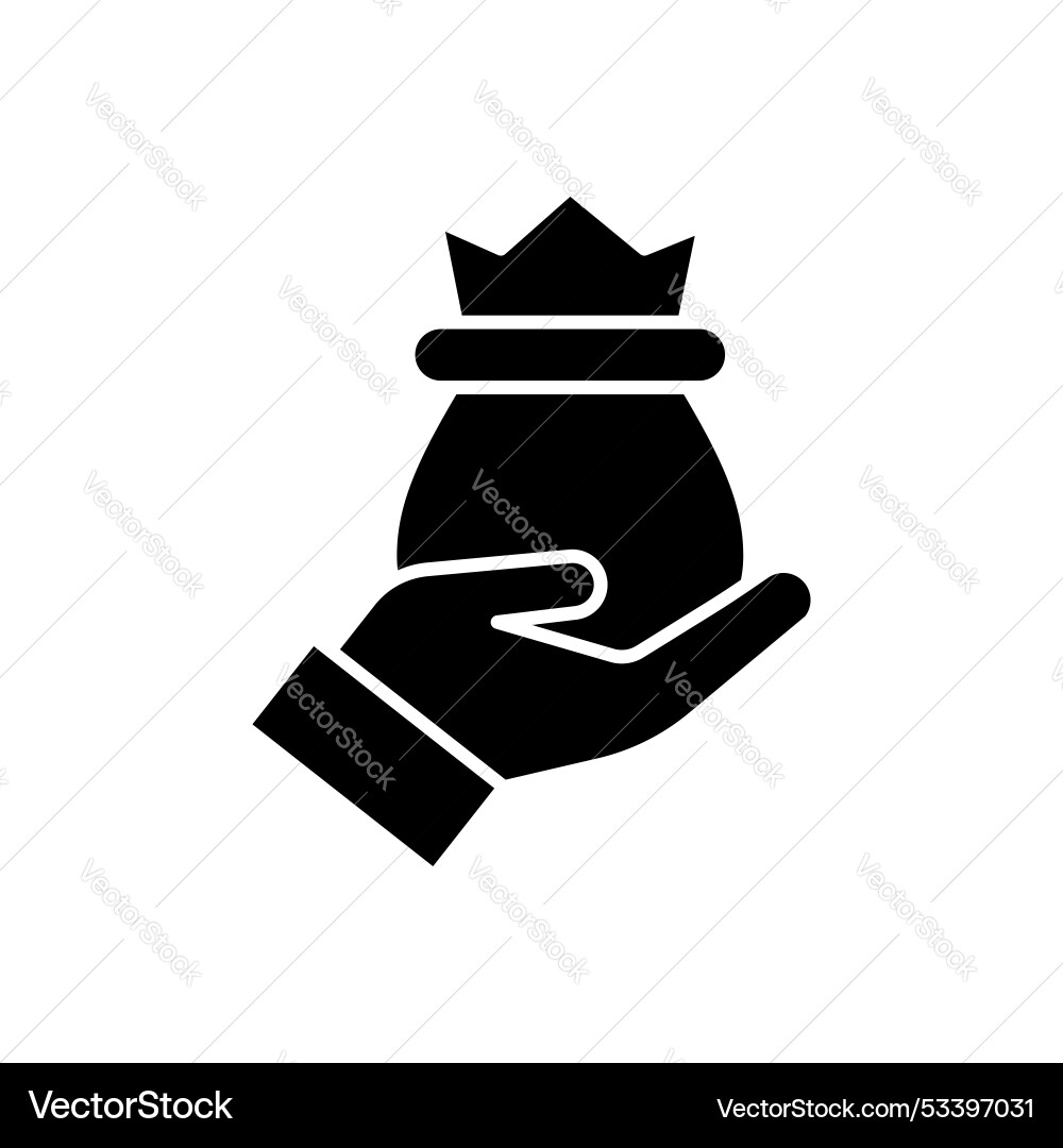 Inheritance law line icon isolated on white Vector Image