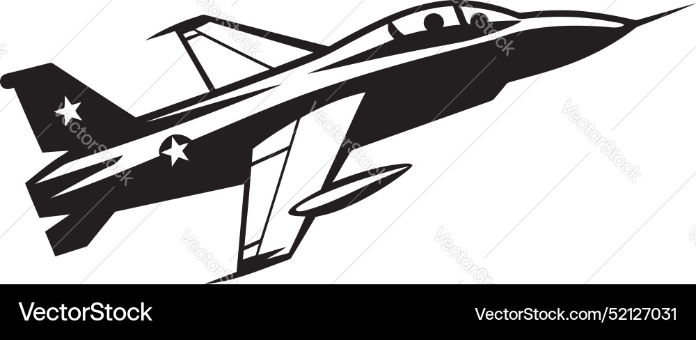 Thunderhawk tribute air force thunderbolt iconic Vector Image