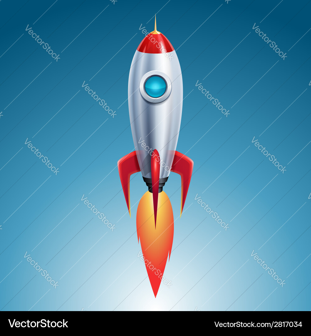 Rocket Royalty Free Vector Image - VectorStock