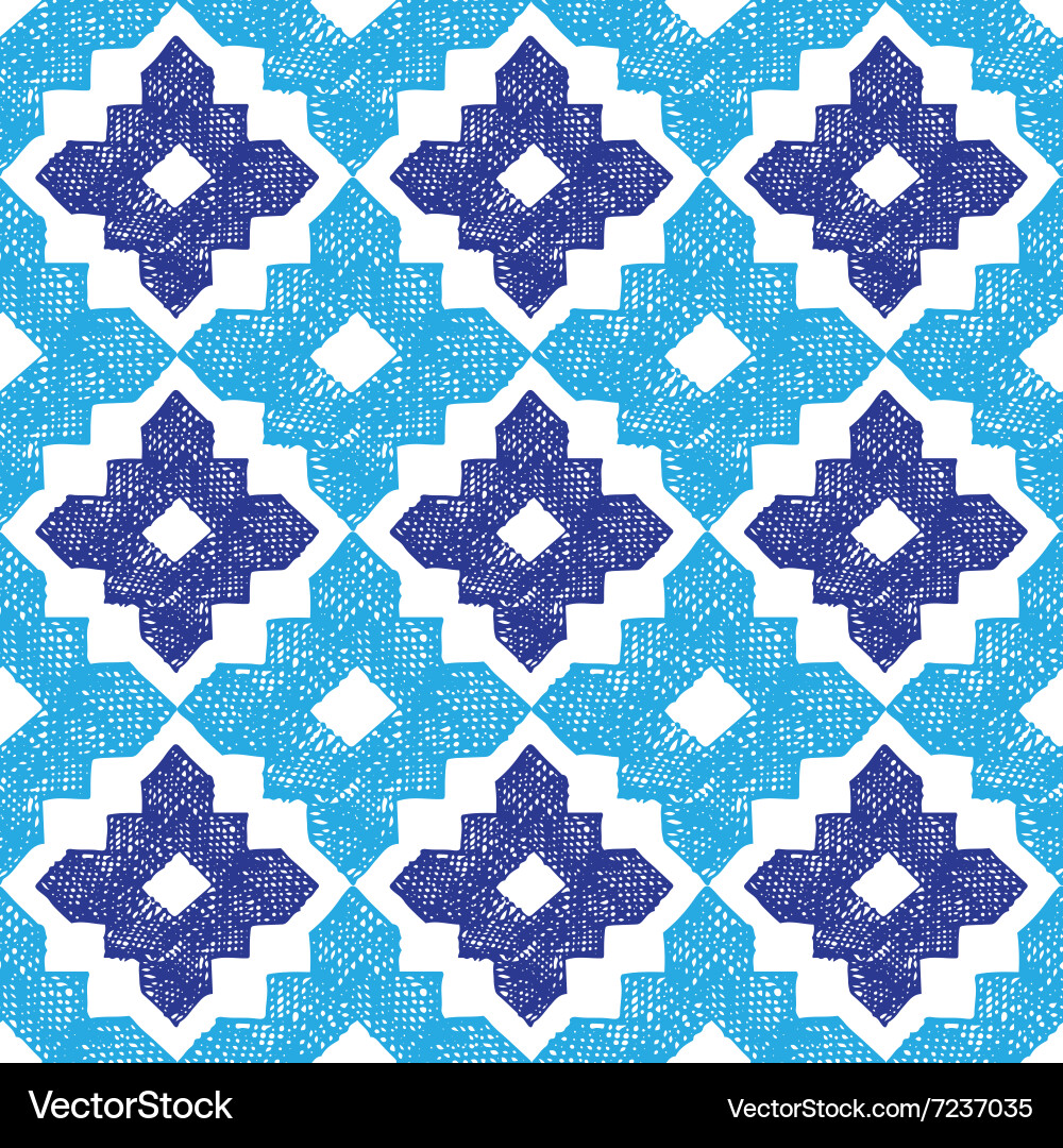 Tribal seamless pattern Royalty Free Vector Image