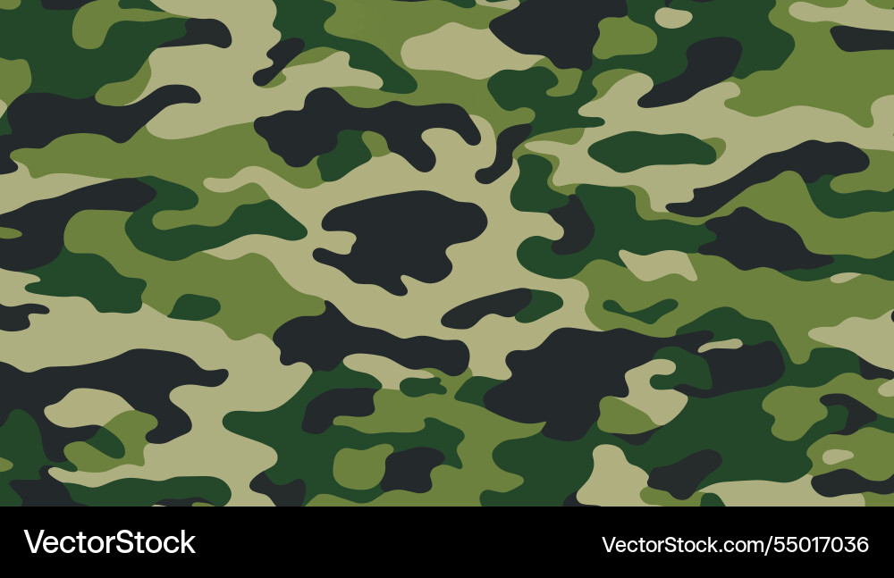 Military camouflage pattern background Royalty Free Vector