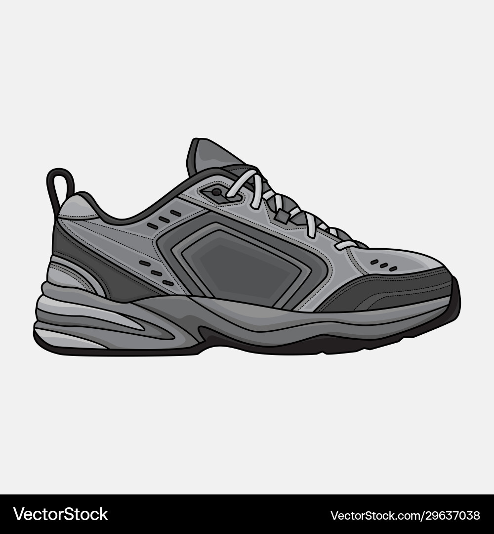 Sports shoes Royalty Free Vector Image - VectorStock