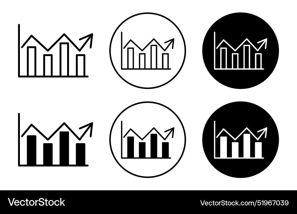 Average simple icon collection set on white Vector Image