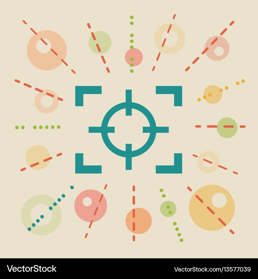 Focus Point Concept Royalty Free Vector Image - VectorStock