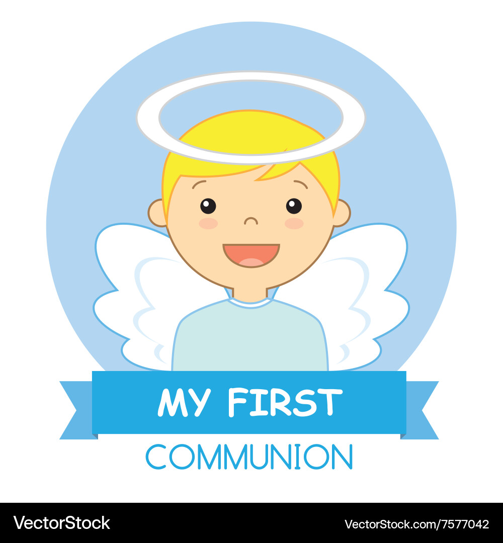 Angel boy Royalty Free Vector Image - VectorStock