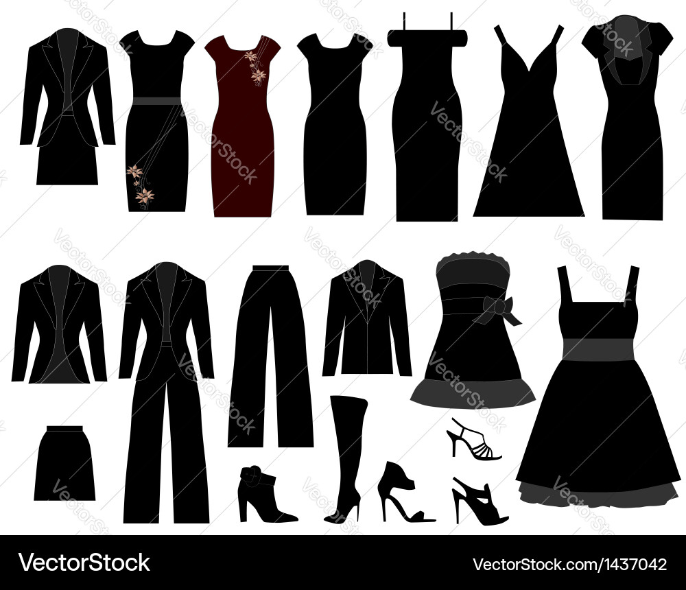 Clothes Royalty Free Vector Image - VectorStock