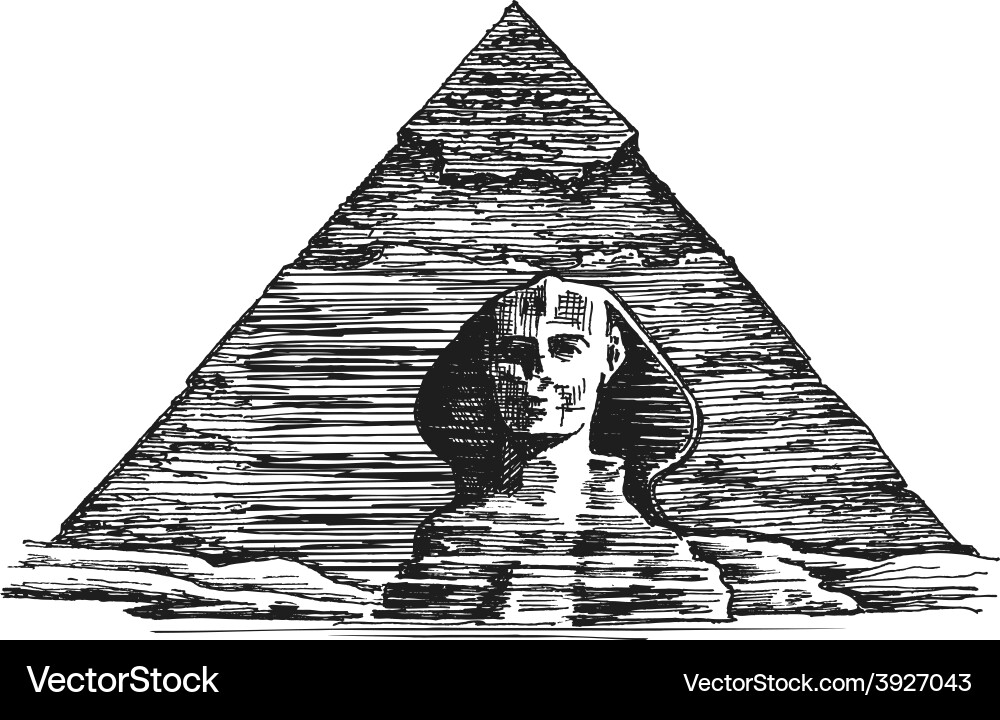 Egypt logo design template egyptian Royalty Free Vector