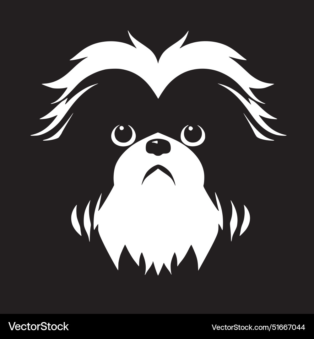 Japanese chin - high quality logo ideal Royalty Free Vector