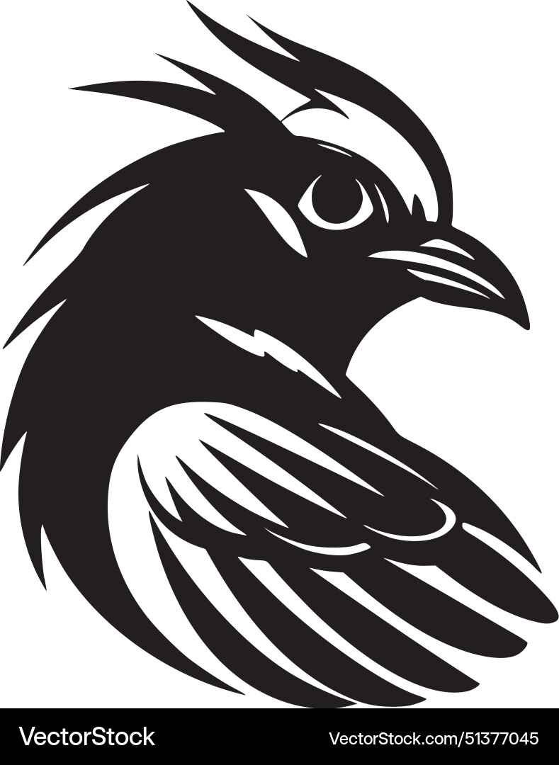 Pigeon - minimalist and flat logo Royalty Free Vector Image