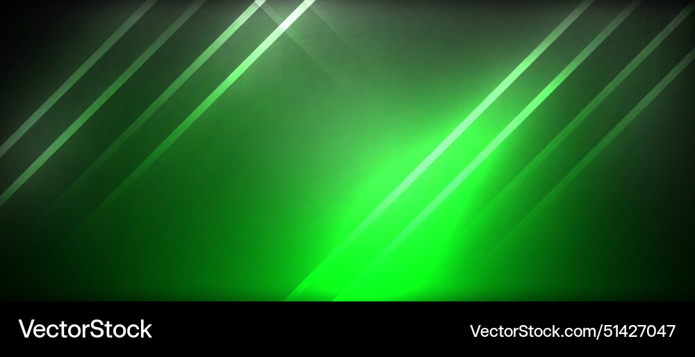 Neon glowing circle rays light round lines Vector Image