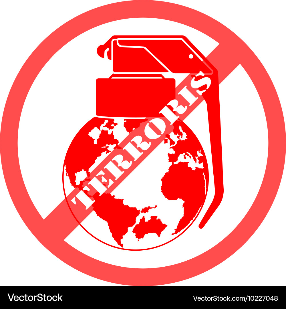 Terrorism Royalty Free Vector Image - VectorStock